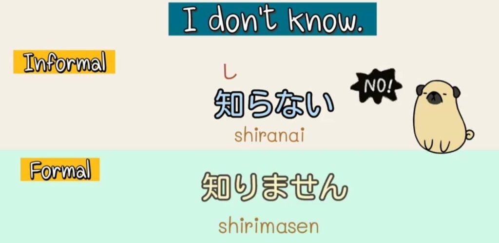 50 Essential formal & informal Japanese phrases