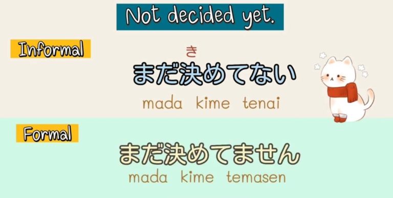 50 Essential formal & informal Japanese phrases