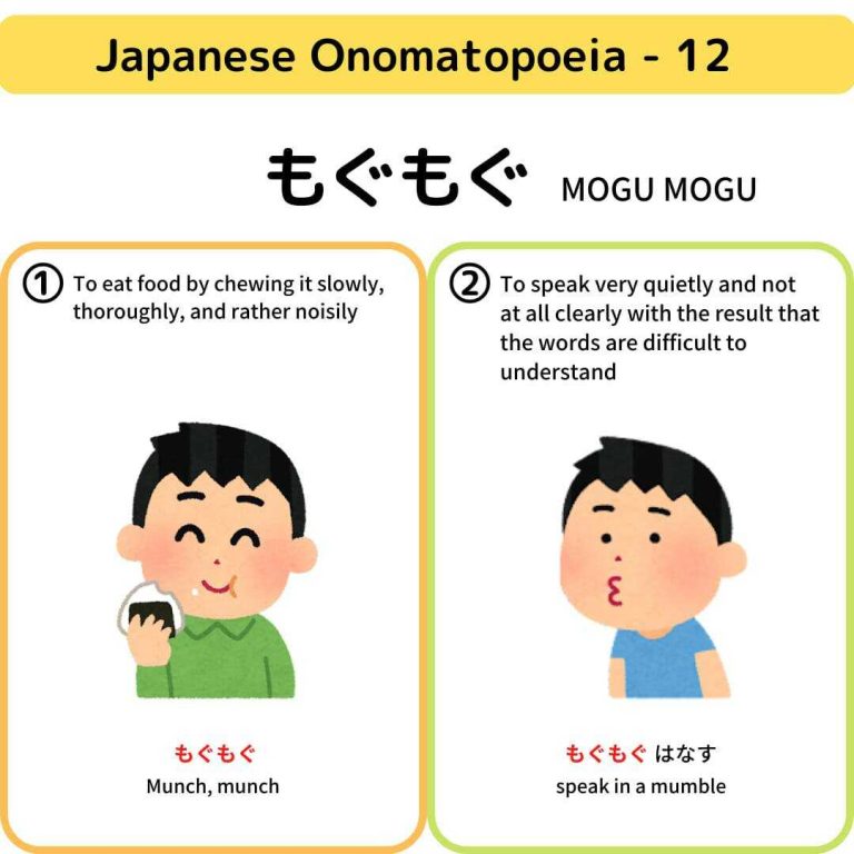 Japanese Onomatopoeia Words