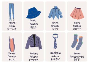 Japanese Vocabulary About Clothes