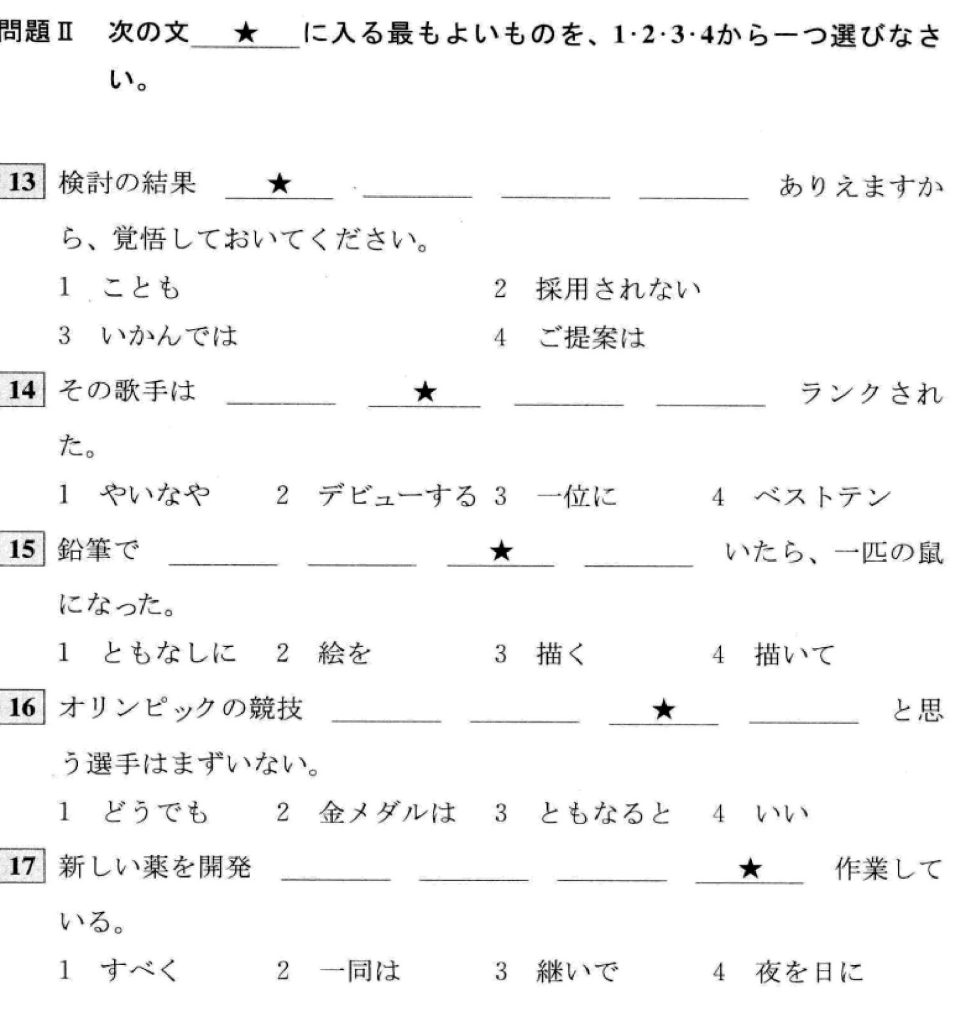 N1 Grammar Exercises - Part 28 (With Answers)