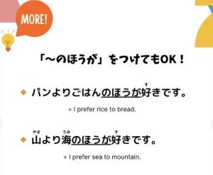 N5 Grammar: ～は～より